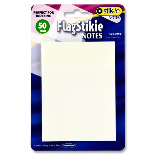 Pack of 50 70 x 96mm Clear Transparent Sticky Notes by Stik-ie– Shop Inc