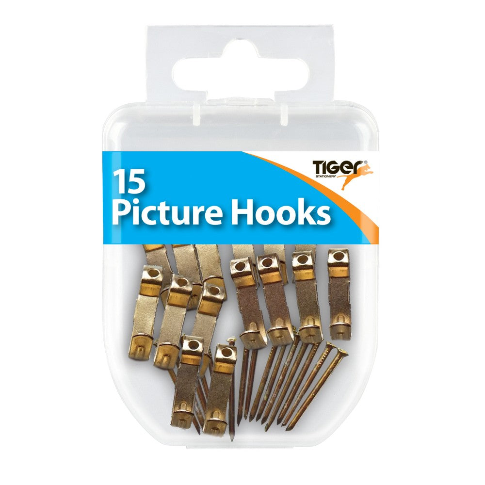 Pack of 15 Picture Hooks– Shop Inc