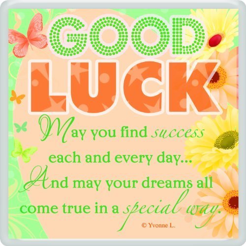 Good Luck... Sentimental Fridge Magnet - Christmas, Birthday Gift– Shop Inc