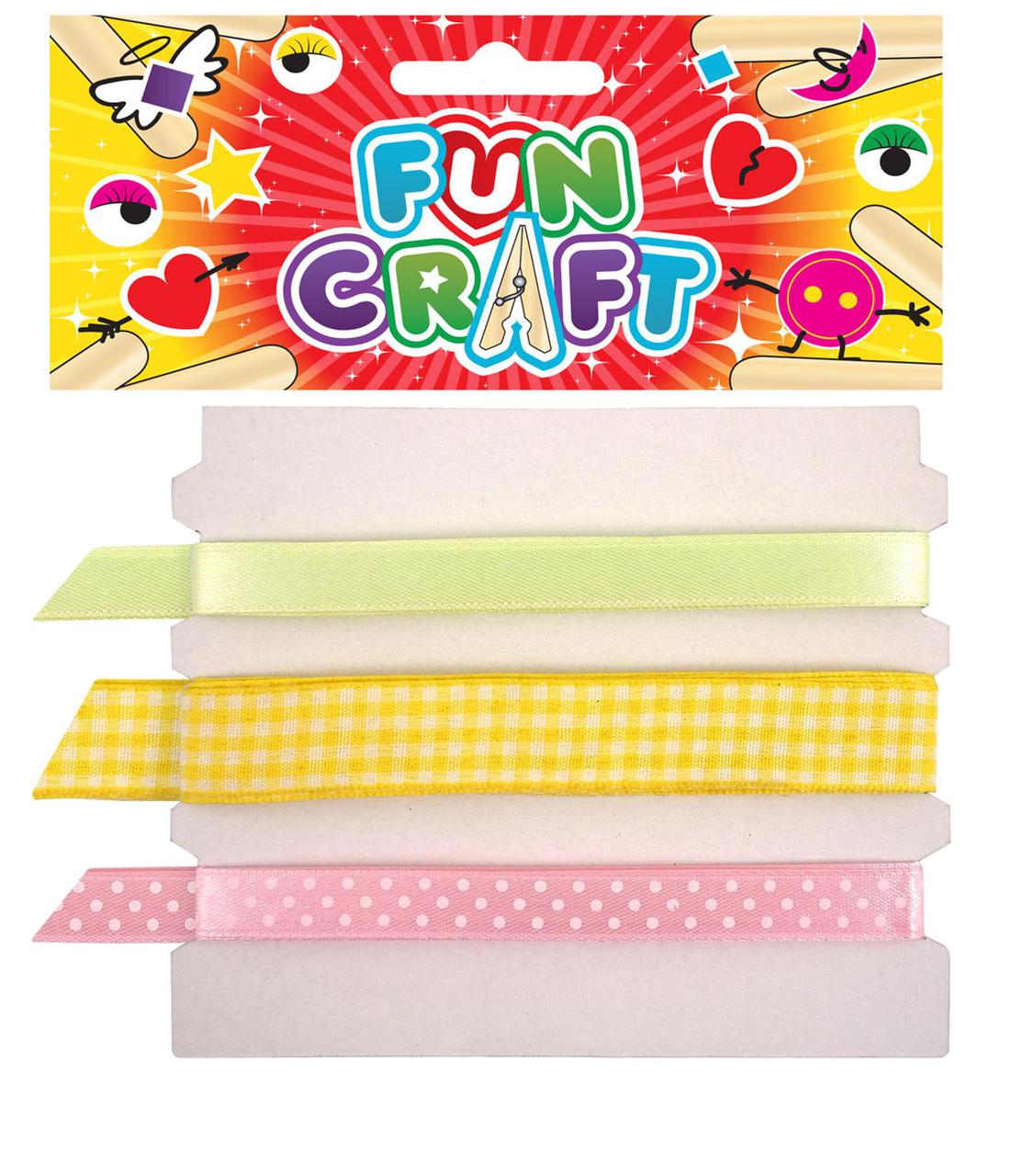 Pack of 12 Craft Kid Ribbon 3 Assorted– Shop Inc