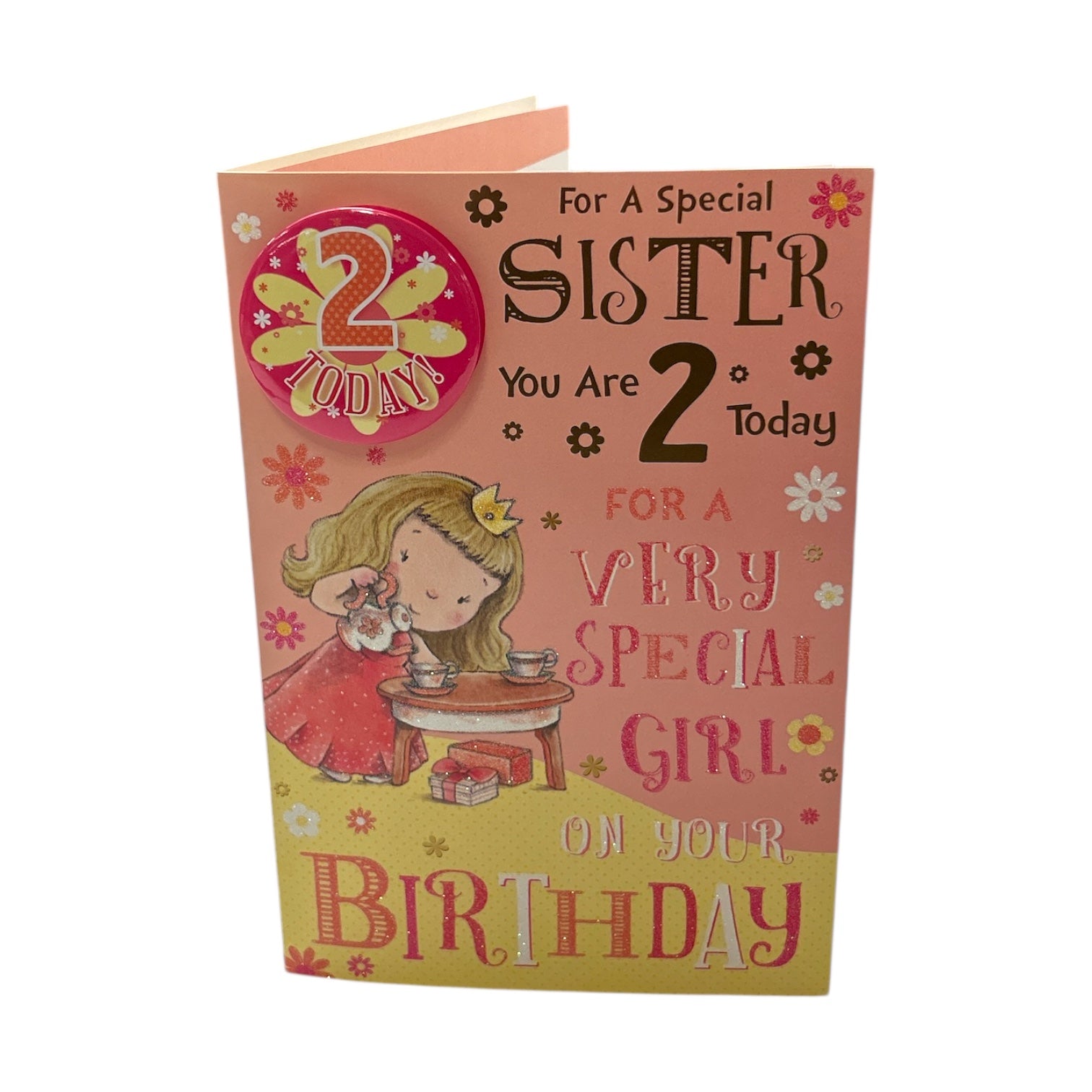 Sister Age 2 Juvenile Candy Club Birthday Card– Shop Inc