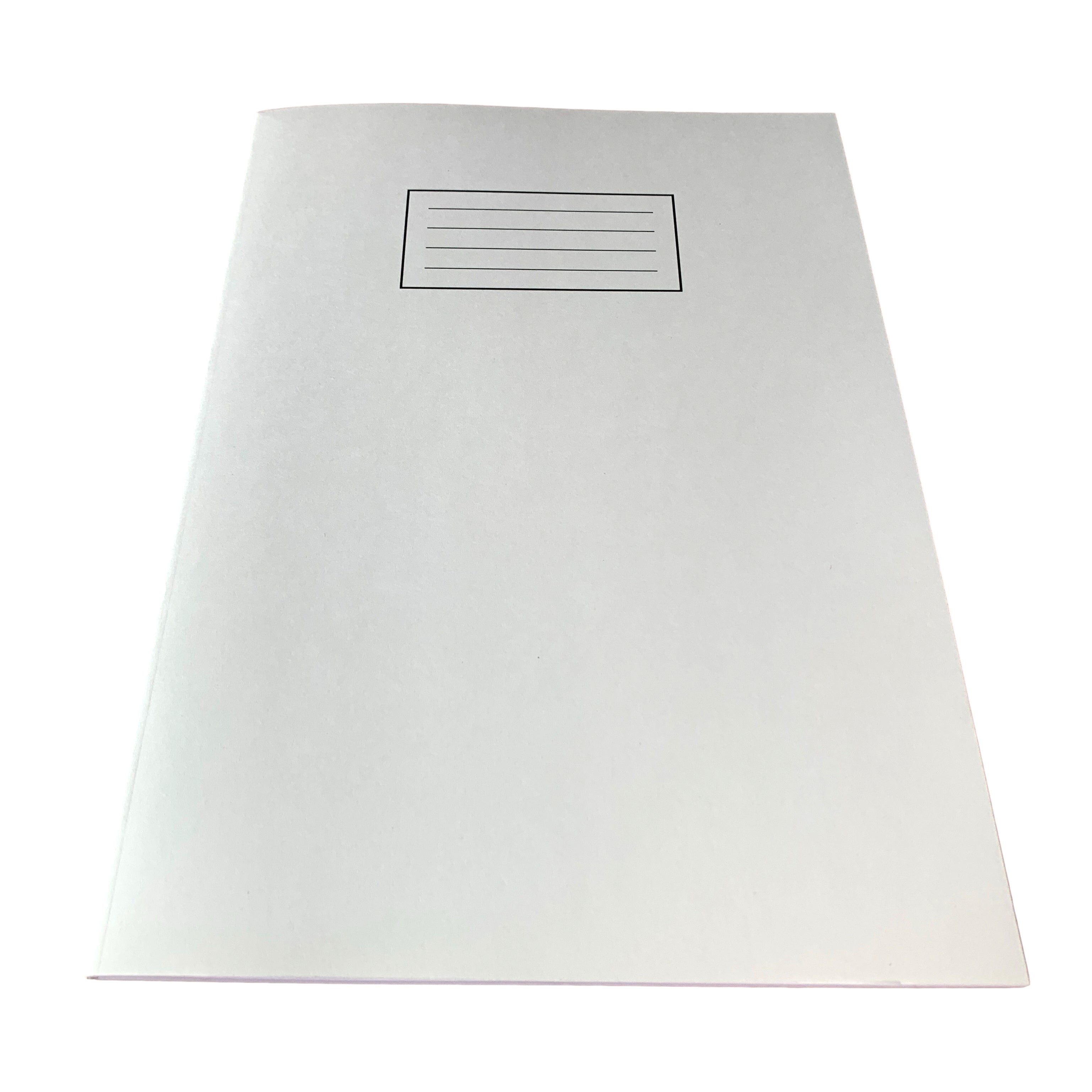 Pack of 50 Janrax A4 White 80 Pages Feint and Ruled Exercise Books ...