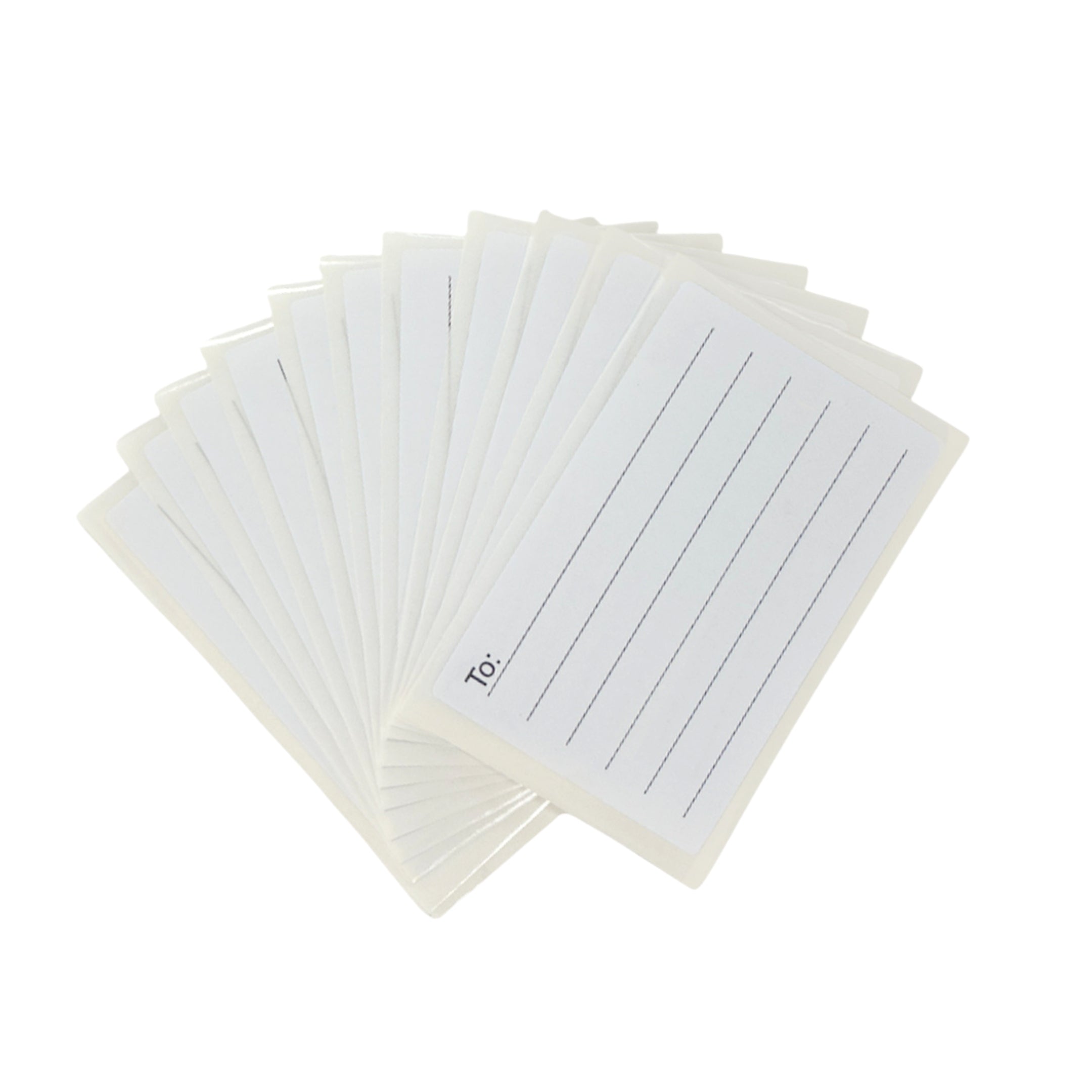 Pack of 12 Self Adhesive Parcel Labels 70x105mm– Shop Inc