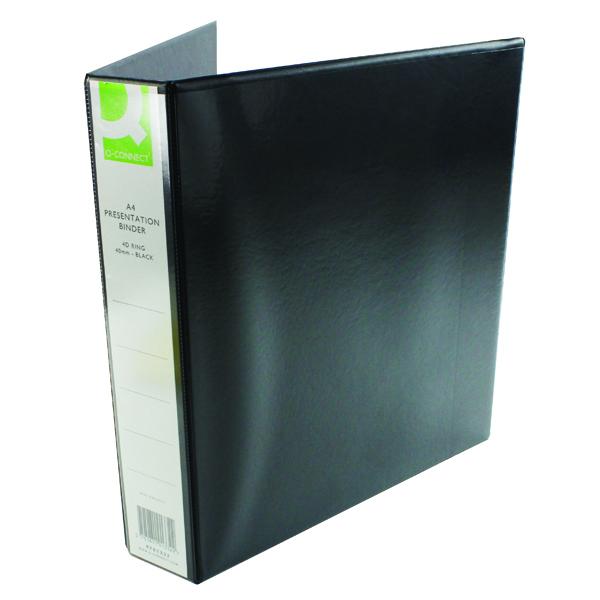 A4 Presentation 40mm 4D Black Ring Binder– Shop Inc