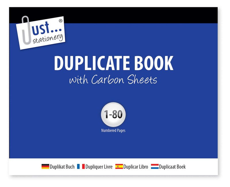80 pages Half Size Duplicate Book With Carbon Sheets– Shop Inc