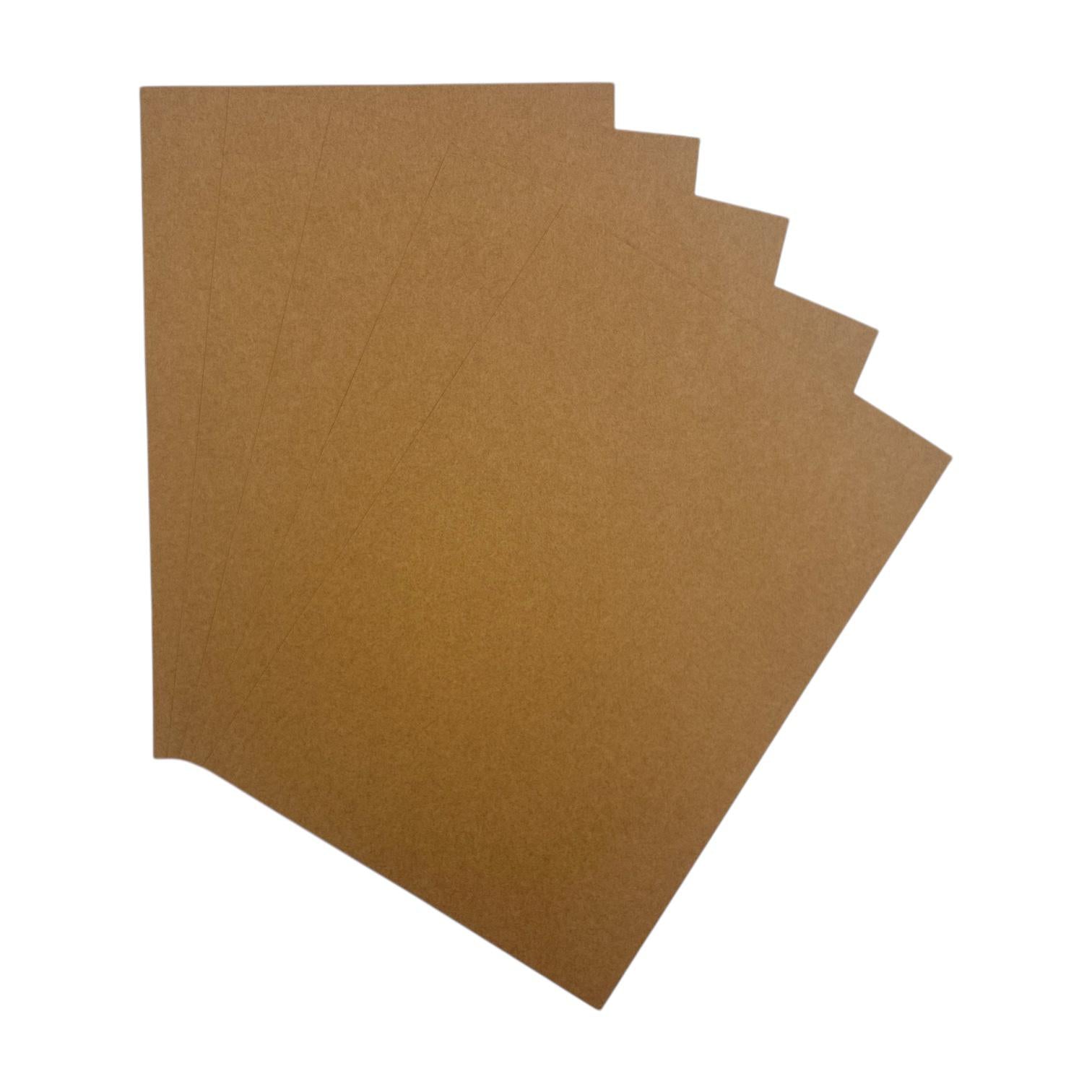 Pack of 60 A4 240gsm Kraft Card Sheets– Shop Inc