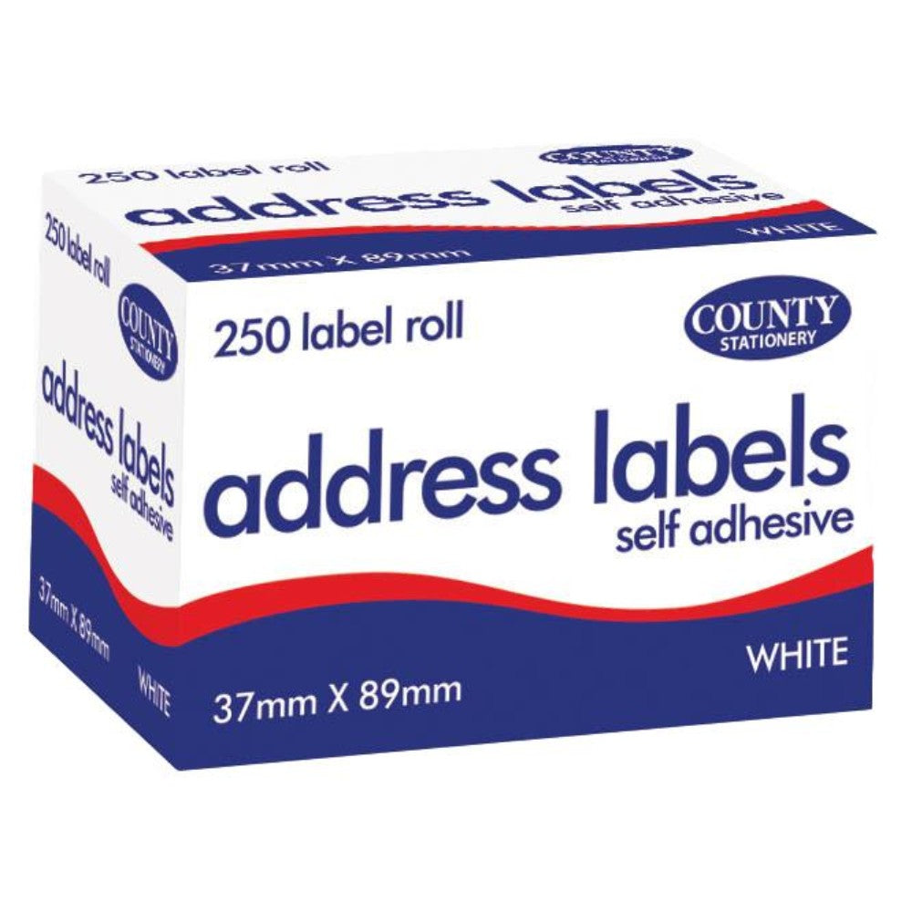 Self Adhesive Address Labels 250 Roll– Shop Inc