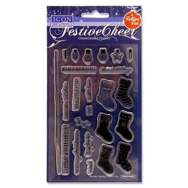 Festive Cheer Changeable Stamps by Icon Craft– Shop Inc