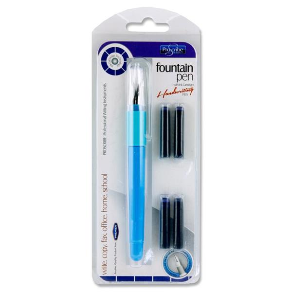 Fountain Pen With 4 Cartridges by Pro:scribe– Shop Inc